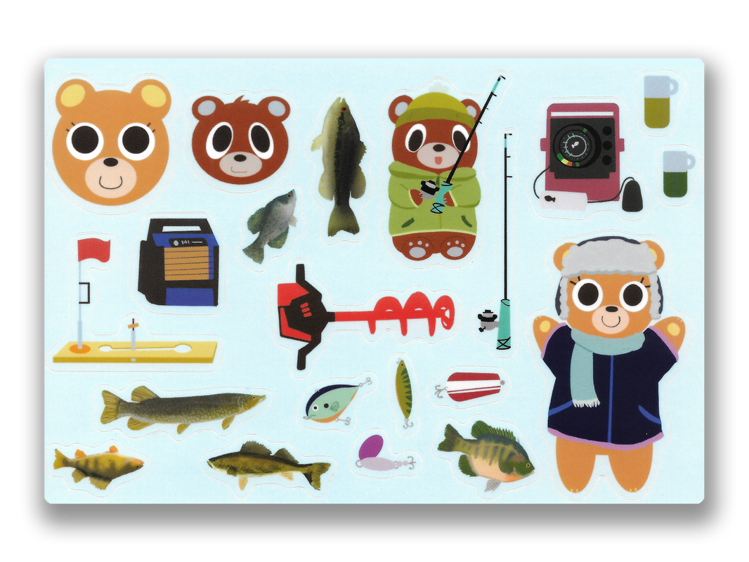 123 Ice Fishing – Girl of 10,000 Lakes